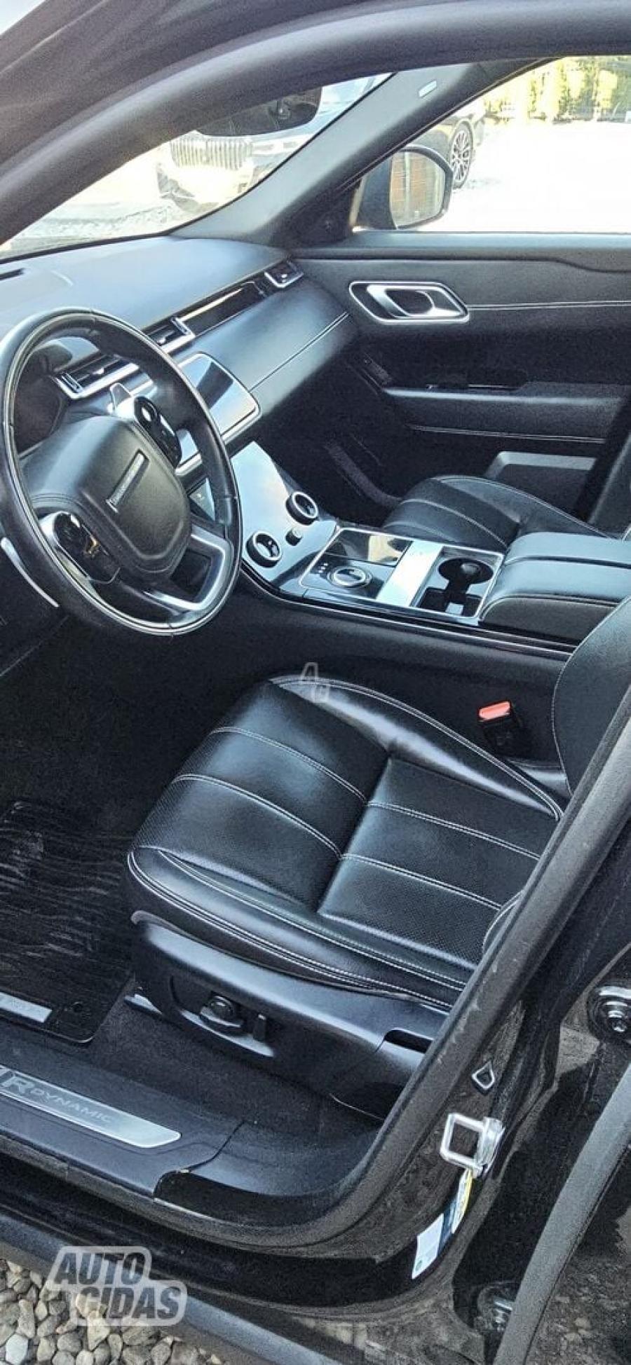 Melns Land Rover Range Rover Velar 2020 Viļņa, ar dzinēja tilpumu 2.00 L un nobraukumu 157 tūkst. km par 21300 €, foto 26 vietnē AUTOMOTO.COM.LV