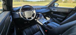 Melns Land Rover Range Rover Velar 2020 Viļņa, ar dzinēja tilpumu 2.00 L un nobraukumu 157 tūkst. km par 21300 €, foto 28 vietnē AUTOMOTO.COM.LV