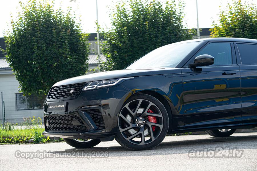 Melns Land Rover Range Rover Velar 2020 Tartu, ar dzinēja tilpumu 5.00 L un nobraukumu 55 tūkst. km par 46200 €, foto 7 vietnē AUTOMOTO.COM.LV