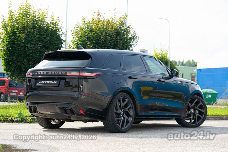 Melns Land Rover Range Rover Velar 2020 Tartu, ar dzinēja tilpumu 5.00 L un nobraukumu 55 tūkst. km par 46200 €, foto 10 vietnē AUTOMOTO.COM.LV