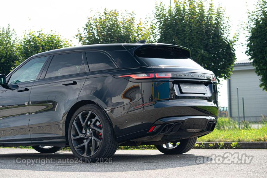 Melns Land Rover Range Rover Velar 2020 Tartu, ar dzinēja tilpumu 5.00 L un nobraukumu 55 tūkst. km par 46200 €, foto 12 vietnē AUTOMOTO.COM.LV