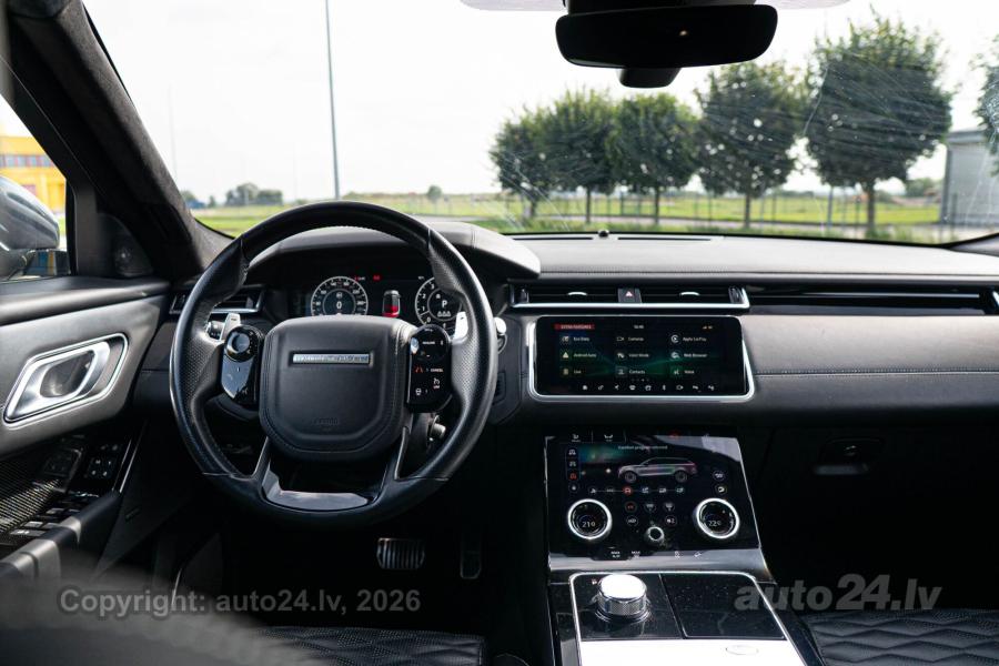 Melns Land Rover Range Rover Velar 2020 Tartu, ar dzinēja tilpumu 5.00 L un nobraukumu 55 tūkst. km par 46200 €, foto 18 vietnē AUTOMOTO.COM.LV