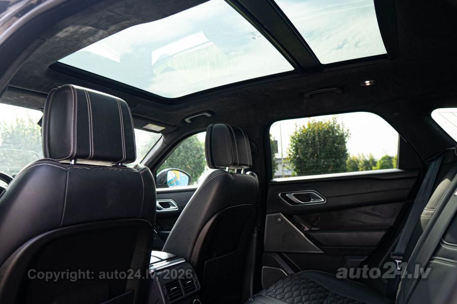 Melns Land Rover Range Rover Velar 2020 Tartu, ar dzinēja tilpumu 5.00 L un nobraukumu 55 tūkst. km par 46200 €, foto 20 vietnē AUTOMOTO.COM.LV