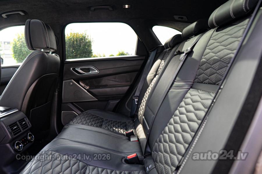 Melns Land Rover Range Rover Velar 2020 Tartu, ar dzinēja tilpumu 5.00 L un nobraukumu 55 tūkst. km par 46200 €, foto 21 vietnē AUTOMOTO.COM.LV