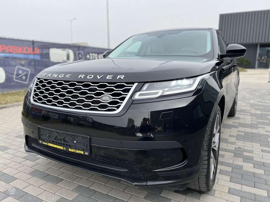 Black Land Rover Range Rover Velar 2020 in Siauliai, with an engine capacity of 2.99 L and mileage of 173 thousand km for 33500 €, photo 11 on AUTOMOTO.COM.LV