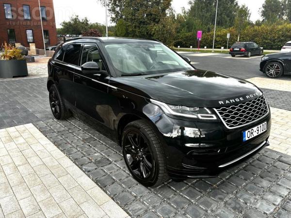 Black Land Rover Range Rover Velar 2020 in Riga, with an engine capacity of 2.00 L and mileage of 120 thousand km for 21200 €, photo 1 on AUTOMOTO.COM.LV