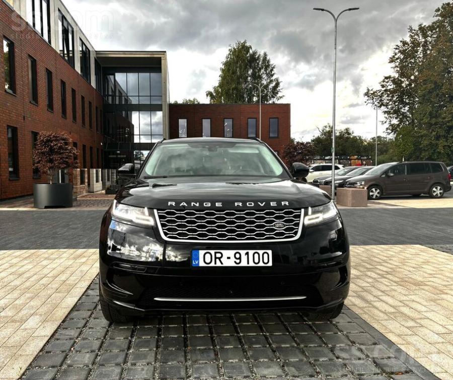 Black Land Rover Range Rover Velar 2020 in Riga, with an engine capacity of 2.00 L and mileage of 120 thousand km for 21200 €, photo 6 on AUTOMOTO.COM.LV