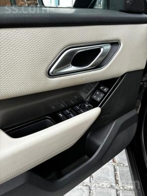 Black Land Rover Range Rover Velar 2020 in Riga, with an engine capacity of 2.00 L and mileage of 120 thousand km for 21200 €, photo 13 on AUTOMOTO.COM.LV