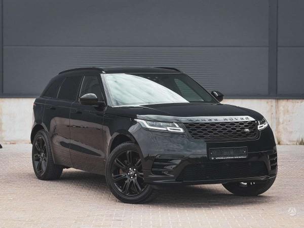 Melns Land Rover Range Rover Velar 2021 Šauļi, ar dzinēja tilpumu 2.00 L un nobraukumu 160 tūkst. km par 29099 €, foto 1 vietnē AUTOMOTO.COM.LV