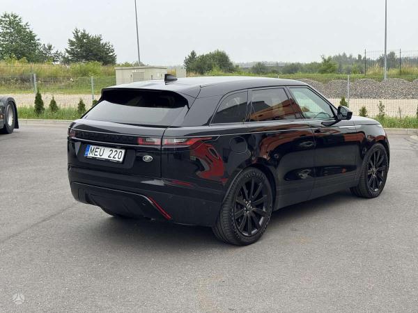 Black Land Rover Range Rover Velar 2021 in Vilnius, with an engine capacity of 3.00 L and mileage of 94 thousand km for 38000 €, photo 4 on AUTOMOTO.COM.LV