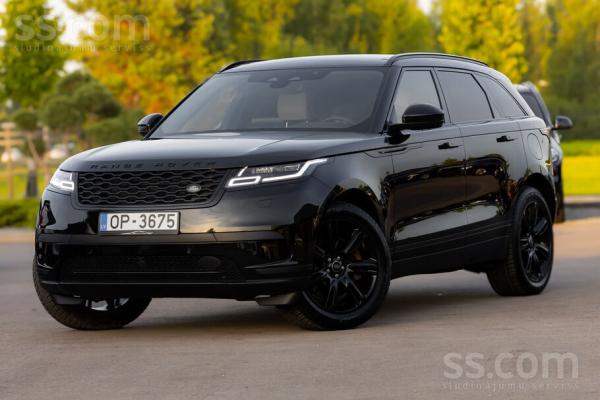 Melns Land Rover Range Rover Velar 2022 Jelgava, ar dzinēja tilpumu 2.00 L un nobraukumu 0 tūkst. km par 27500 €, foto 1 vietnē AUTOMOTO.COM.LV