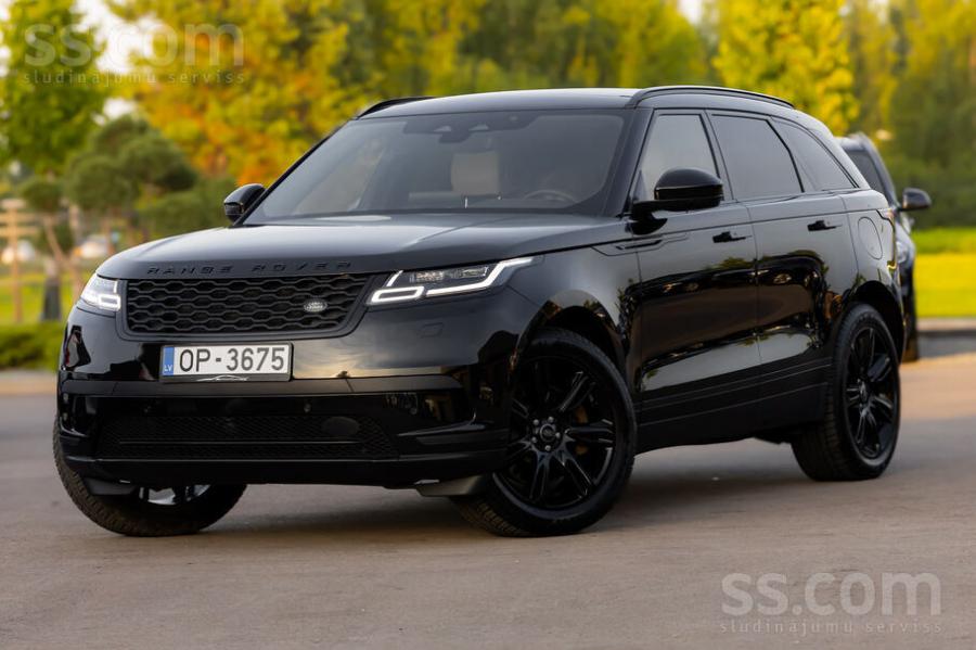 Melns Land Rover Range Rover Velar 2022 Jelgava, ar dzinēja tilpumu 2.00 L un nobraukumu 0 tūkst. km par 27500 €, foto 1 vietnē AUTOMOTO.COM.LV