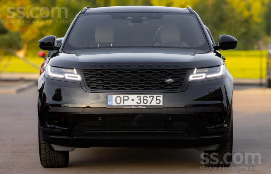 Melns Land Rover Range Rover Velar 2022 Jelgava, ar dzinēja tilpumu 2.00 L un nobraukumu 0 tūkst. km par 27500 €, foto 3 vietnē AUTOMOTO.COM.LV