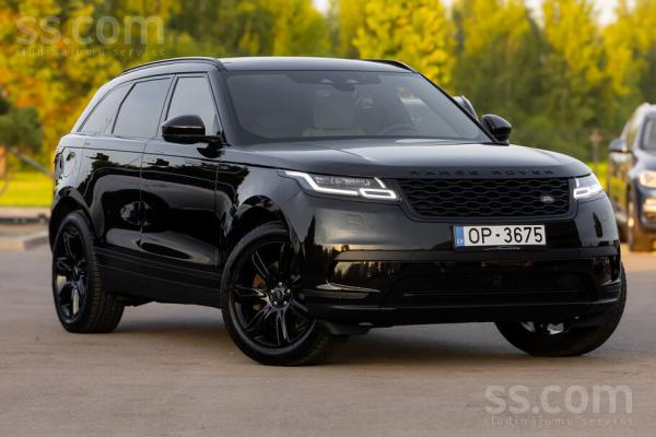 Melns Land Rover Range Rover Velar 2022 Jelgava, ar dzinēja tilpumu 2.00 L un nobraukumu 0 tūkst. km par 27500 €, foto 3 vietnē AUTOMOTO.COM.LV