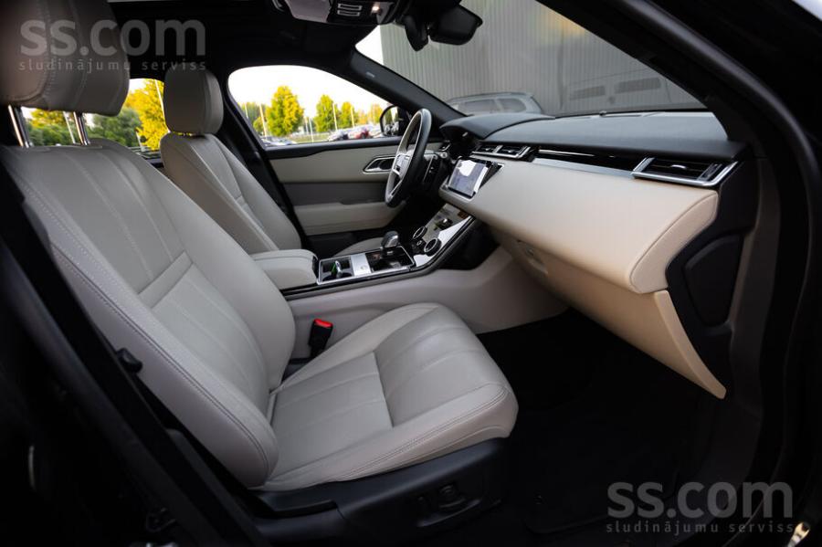 Melns Land Rover Range Rover Velar 2022 Jelgava, ar dzinēja tilpumu 2.00 L un nobraukumu 0 tūkst. km par 27500 €, foto 10 vietnē AUTOMOTO.COM.LV