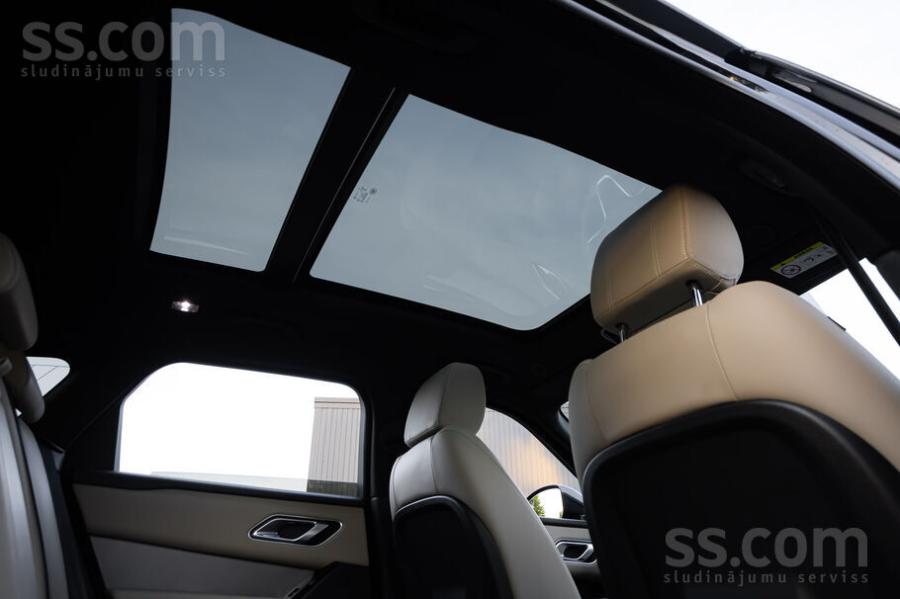 Melns Land Rover Range Rover Velar 2022 Jelgava, ar dzinēja tilpumu 2.00 L un nobraukumu 0 tūkst. km par 27500 €, foto 12 vietnē AUTOMOTO.COM.LV