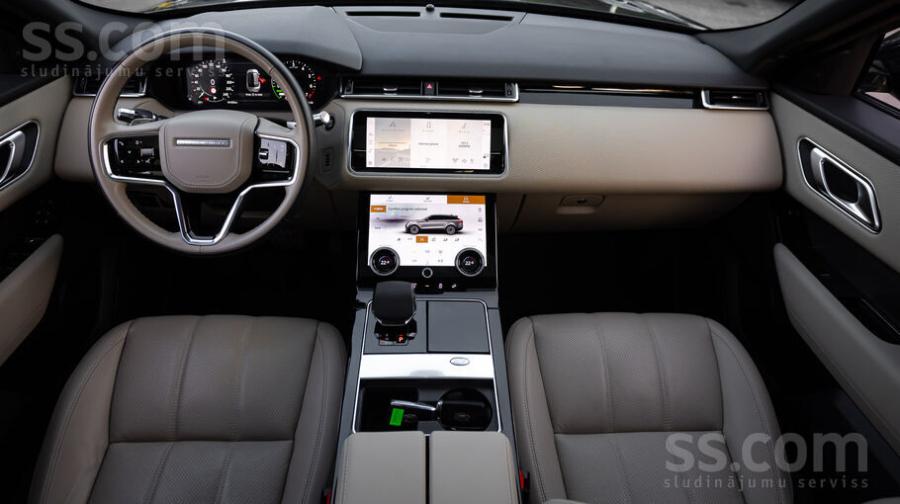 Melns Land Rover Range Rover Velar 2022 Jelgava, ar dzinēja tilpumu 2.00 L un nobraukumu 0 tūkst. km par 27500 €, foto 14 vietnē AUTOMOTO.COM.LV