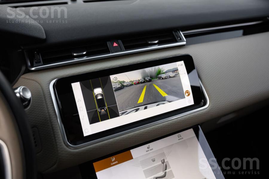 Melns Land Rover Range Rover Velar 2022 Jelgava, ar dzinēja tilpumu 2.00 L un nobraukumu 0 tūkst. km par 27500 €, foto 27 vietnē AUTOMOTO.COM.LV