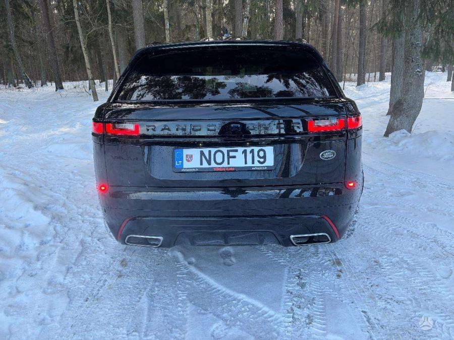 Melns Land Rover Range Rover Velar 2023 Viļņa, ar dzinēja tilpumu 3.00 L un nobraukumu 10 tūkst. km par 49950 €, foto 9 vietnē AUTOMOTO.COM.LV