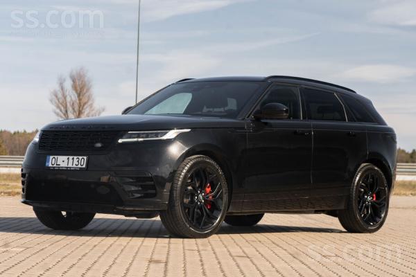 Melns Land Rover Range Rover Velar 2023 Rīga, ar dzinēja tilpumu 3.00 L un nobraukumu 44 tūkst. km par 56900 €, foto 1 vietnē AUTOMOTO.COM.LV