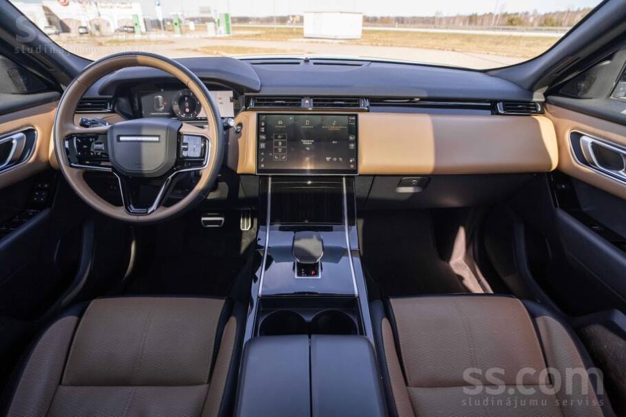 Melns Land Rover Range Rover Velar 2023 Rīga, ar dzinēja tilpumu 3.00 L un nobraukumu 44 tūkst. km par 56900 €, foto 13 vietnē AUTOMOTO.COM.LV