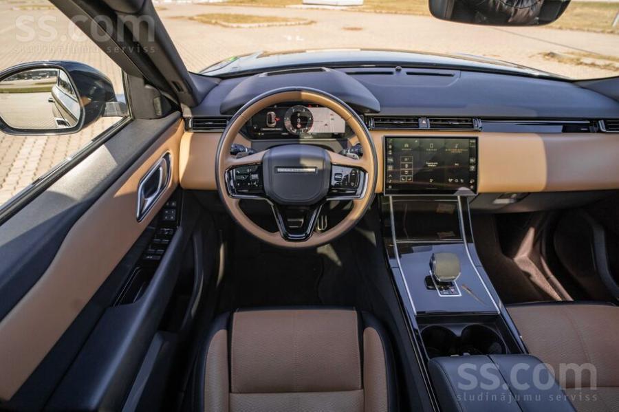 Melns Land Rover Range Rover Velar 2023 Rīga, ar dzinēja tilpumu 3.00 L un nobraukumu 44 tūkst. km par 56900 €, foto 16 vietnē AUTOMOTO.COM.LV