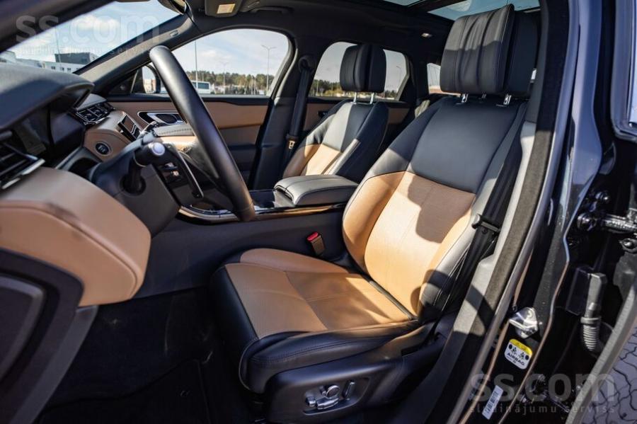 Melns Land Rover Range Rover Velar 2023 Rīga, ar dzinēja tilpumu 3.00 L un nobraukumu 44 tūkst. km par 56900 €, foto 22 vietnē AUTOMOTO.COM.LV