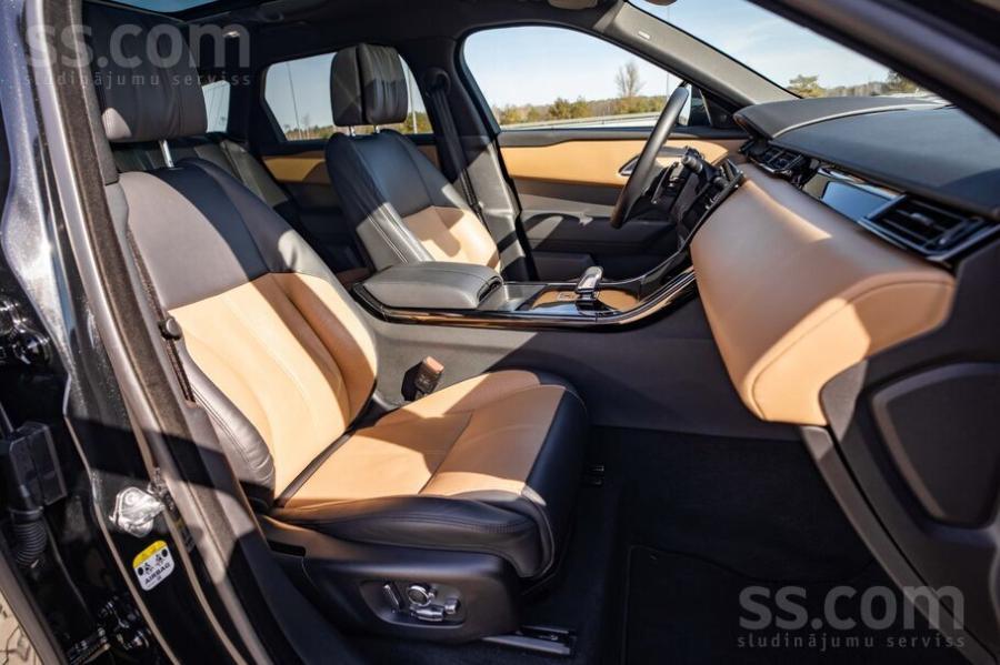 Melns Land Rover Range Rover Velar 2023 Rīga, ar dzinēja tilpumu 3.00 L un nobraukumu 44 tūkst. km par 56900 €, foto 23 vietnē AUTOMOTO.COM.LV