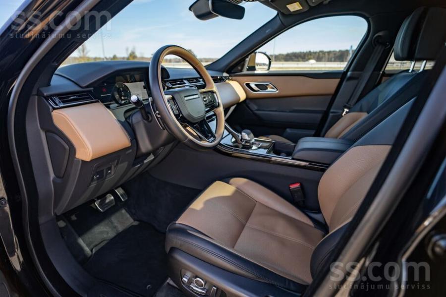 Melns Land Rover Range Rover Velar 2023 Rīga, ar dzinēja tilpumu 3.00 L un nobraukumu 44 tūkst. km par 56900 €, foto 29 vietnē AUTOMOTO.COM.LV