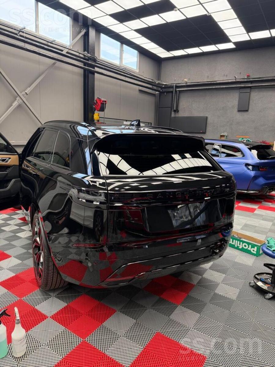 Melns Land Rover Range Rover Velar 2023 Rīga, ar dzinēja tilpumu 3.00 L un nobraukumu 44 tūkst. km par 56900 €, foto 31 vietnē AUTOMOTO.COM.LV