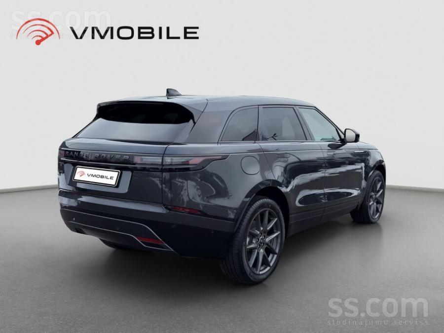 Black Land Rover Range Rover Velar 2026 in Riga, with an engine capacity of 2.00 L and mileage of 12 thousand km for 69900 €, photo 3 on AUTOMOTO.COM.LV