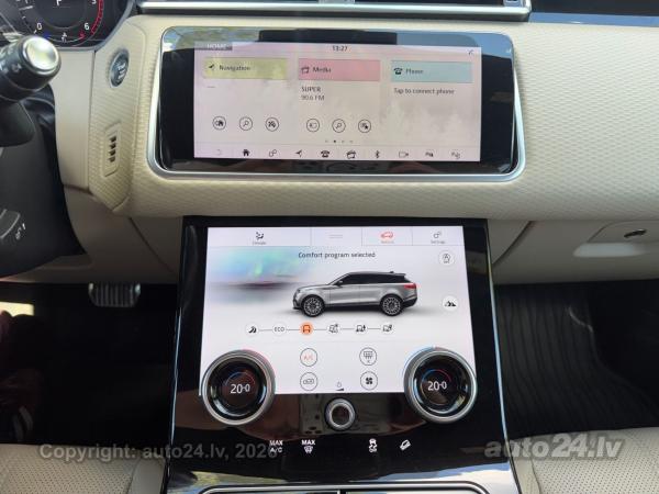 Black Land Rover Range Rover Velar 2019 in Tallinn, with an engine capacity of 2.00 L and mileage of 132 thousand km for 23990 €, photo 9 on AUTOMOTO.COM.LV