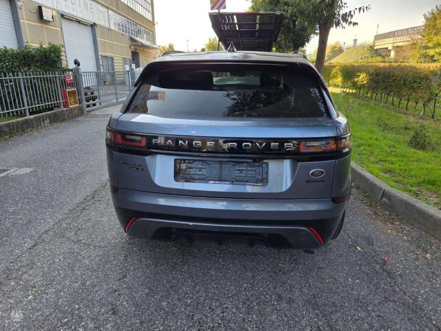 Zils Land Rover Range Rover Velar 2017 Gargždai, ar dzinēja tilpumu 2.00 L un nobraukumu 123 tūkst. km par 18500 €, foto 2 vietnē AUTOMOTO.COM.LV