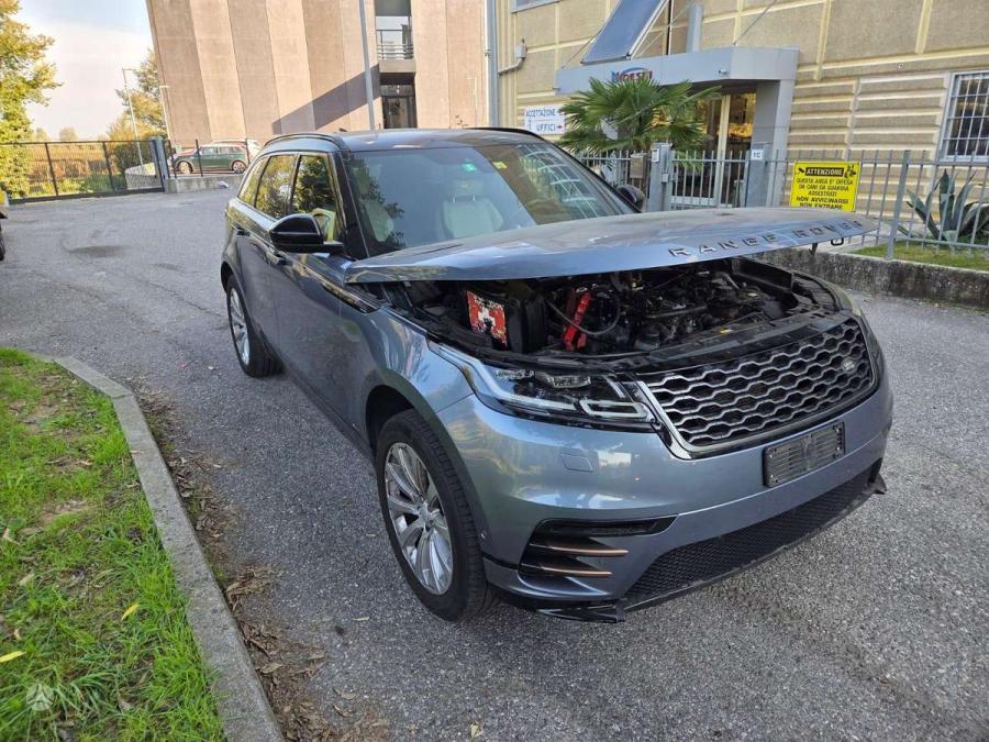 Zils Land Rover Range Rover Velar 2017 Gargždai, ar dzinēja tilpumu 2.00 L un nobraukumu 123 tūkst. km par 18500 €, foto 7 vietnē AUTOMOTO.COM.LV