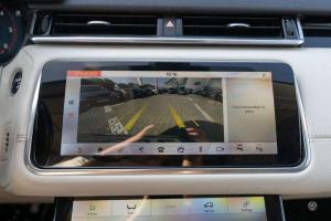 Blue Land Rover Range Rover Velar 2017 in Vilnius, with an engine capacity of 3.00 L and mileage of 172 thousand km for 23600 €, photo 15 on AUTOMOTO.COM.LV