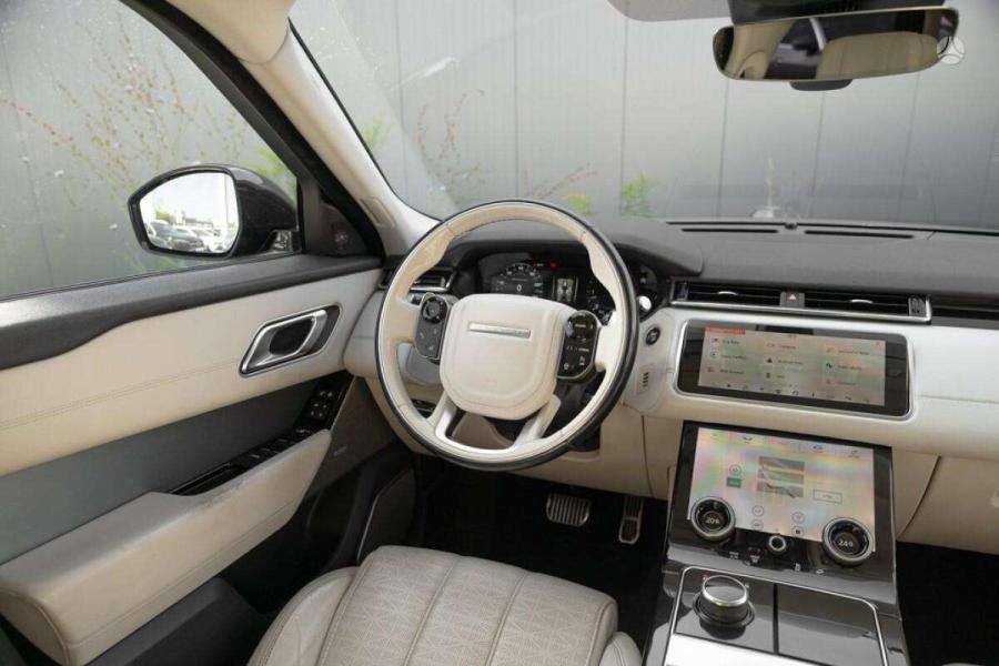 Blue Land Rover Range Rover Velar 2017 in Vilnius, with an engine capacity of 3.00 L and mileage of 172 thousand km for 23600 €, photo 21 on AUTOMOTO.COM.LV