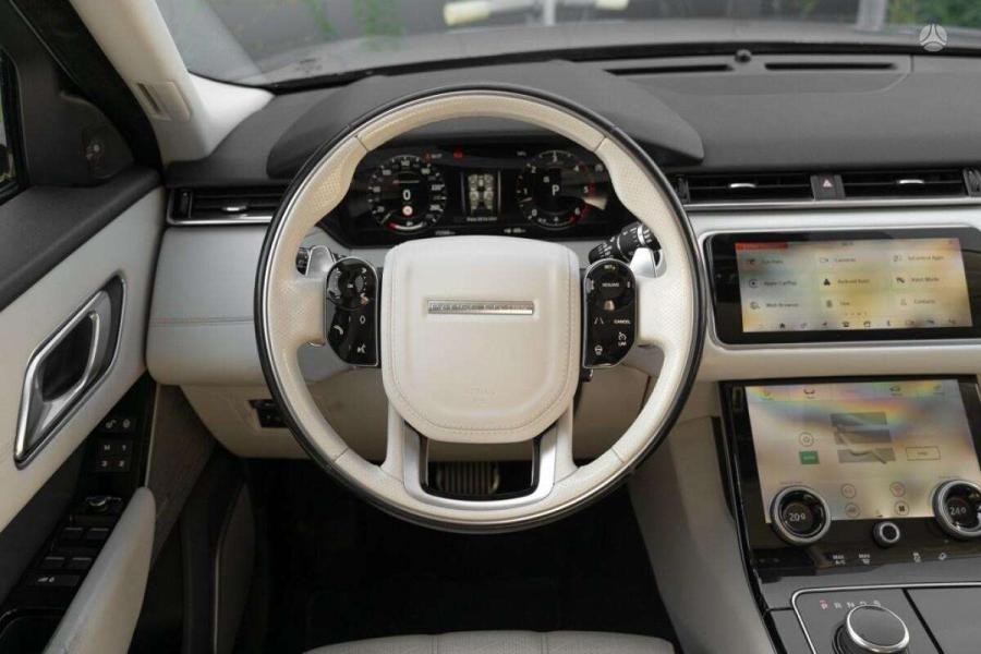 Blue Land Rover Range Rover Velar 2017 in Vilnius, with an engine capacity of 3.00 L and mileage of 172 thousand km for 23600 €, photo 22 on AUTOMOTO.COM.LV