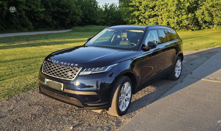 Zils Land Rover Range Rover Velar 2022 Panevēža, ar dzinēja tilpumu 2.00 L un nobraukumu 69 tūkst. km par 40900 €, foto 1 vietnē AUTOMOTO.COM.LV