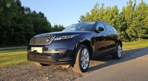 Zils Land Rover Range Rover Velar 2022 Panevēža, ar dzinēja tilpumu 2.00 L un nobraukumu 69 tūkst. km par 40900 €, foto 4 vietnē AUTOMOTO.COM.LV