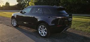 Zils Land Rover Range Rover Velar 2022 Panevēža, ar dzinēja tilpumu 2.00 L un nobraukumu 69 tūkst. km par 40900 €, foto 7 vietnē AUTOMOTO.COM.LV