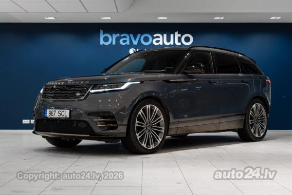 Blue Land Rover Range Rover Velar 2025 in Tallinn, with an engine capacity of 3.00 L and mileage of 8 thousand km for 94900 €, photo 1 on AUTOMOTO.COM.LV