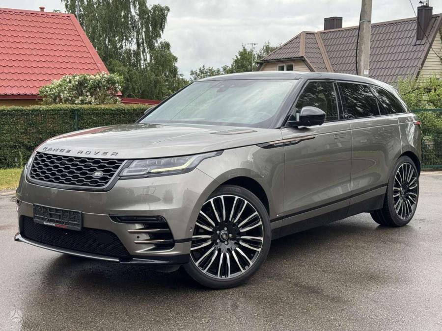 Brūns Land Rover Range Rover Velar 2017 Šauļi, ar dzinēja tilpumu 3.00 L un nobraukumu 129 tūkst. km par 25399 €, foto 3 vietnē AUTOMOTO.COM.LV