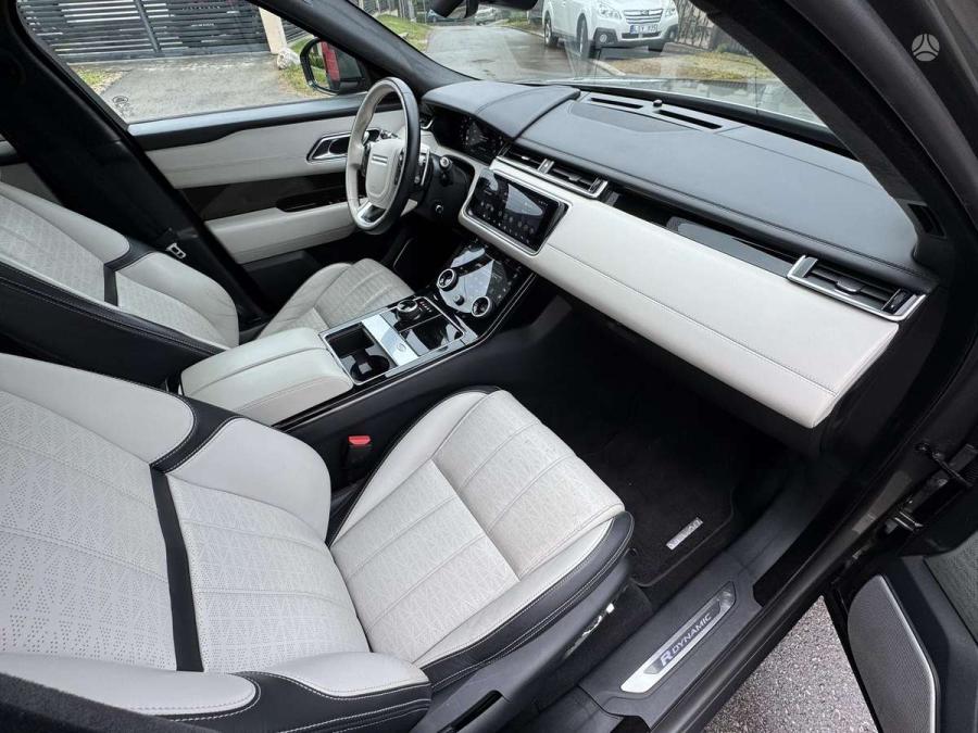 Brūns Land Rover Range Rover Velar 2017 Šauļi, ar dzinēja tilpumu 3.00 L un nobraukumu 129 tūkst. km par 25399 €, foto 15 vietnē AUTOMOTO.COM.LV