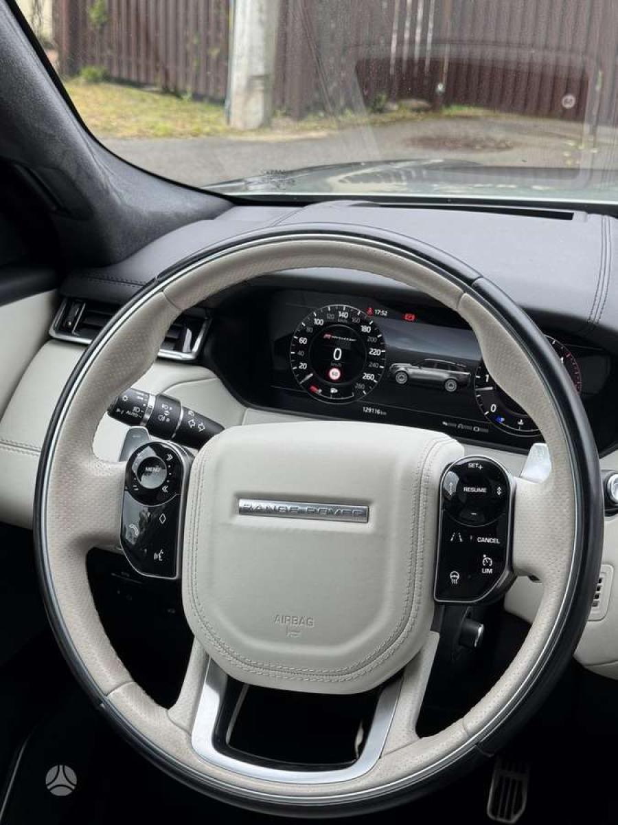 Brūns Land Rover Range Rover Velar 2017 Šauļi, ar dzinēja tilpumu 3.00 L un nobraukumu 129 tūkst. km par 25399 €, foto 23 vietnē AUTOMOTO.COM.LV