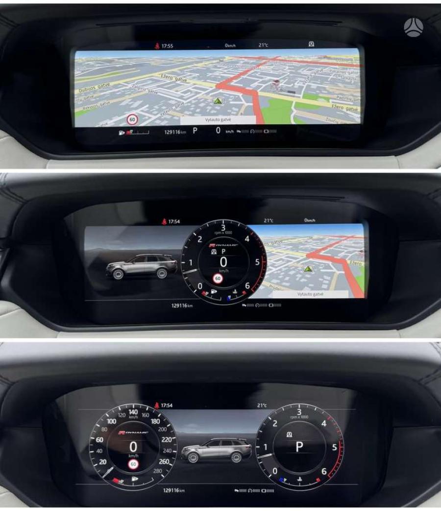 Brūns Land Rover Range Rover Velar 2017 Šauļi, ar dzinēja tilpumu 3.00 L un nobraukumu 129 tūkst. km par 25399 €, foto 24 vietnē AUTOMOTO.COM.LV
