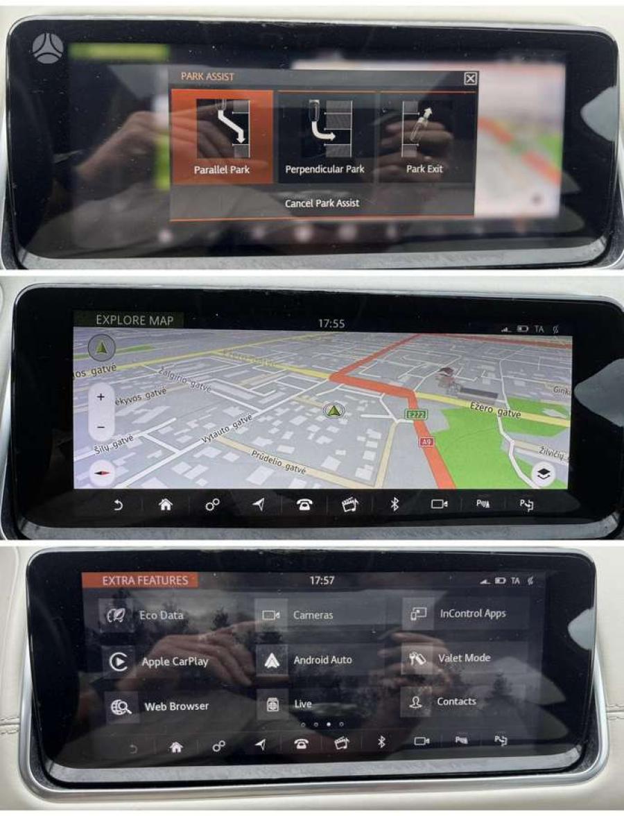Brūns Land Rover Range Rover Velar 2017 Šauļi, ar dzinēja tilpumu 3.00 L un nobraukumu 129 tūkst. km par 25399 €, foto 29 vietnē AUTOMOTO.COM.LV