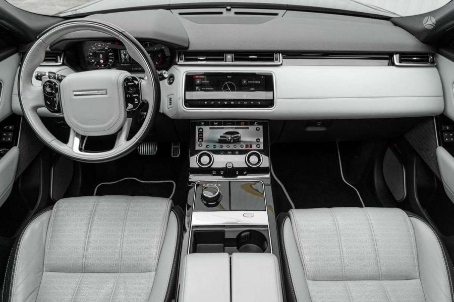 Brūns Land Rover Range Rover Velar 2017 Viļņa, ar dzinēja tilpumu 2.99 L un nobraukumu 183 tūkst. km par 29990 €, foto 20 vietnē AUTOMOTO.COM.LV