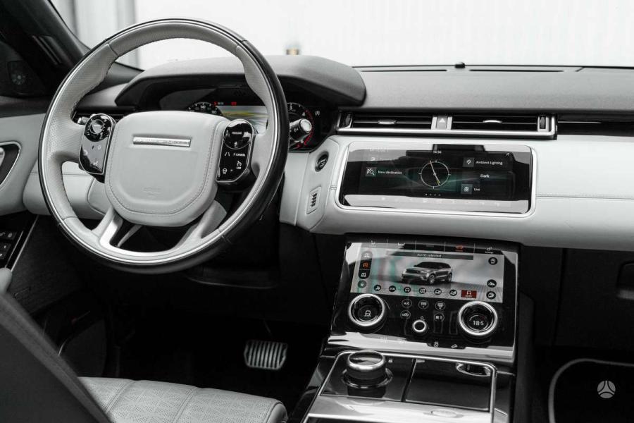 Brūns Land Rover Range Rover Velar 2017 Viļņa, ar dzinēja tilpumu 2.99 L un nobraukumu 183 tūkst. km par 29990 €, foto 26 vietnē AUTOMOTO.COM.LV