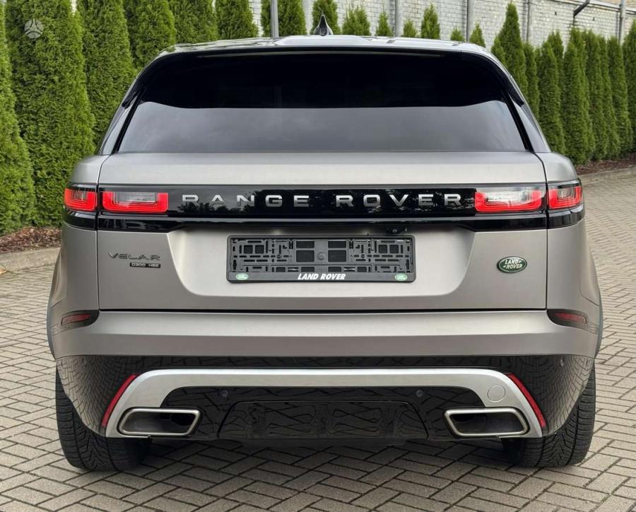 Brown Land Rover Range Rover Velar 2017 in Siauliai, with an engine capacity of 3.00 L and mileage of 156 thousand km for 23990 €, photo 7 on AUTOMOTO.COM.LV