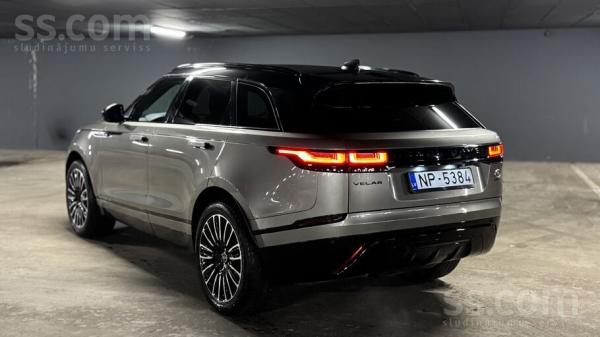 Brown Land Rover Range Rover Velar 2018 in Riga, with an engine capacity of 2.00 L and mileage of 182 thousand km for 24800 €, photo 3 on AUTOMOTO.COM.LV